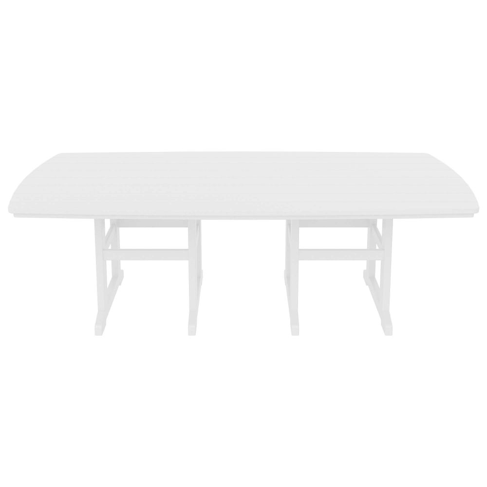 DURAWOOD® Poly Dining Table - 46 in. x 96 in. - White | NHDT96WH | Nags ...