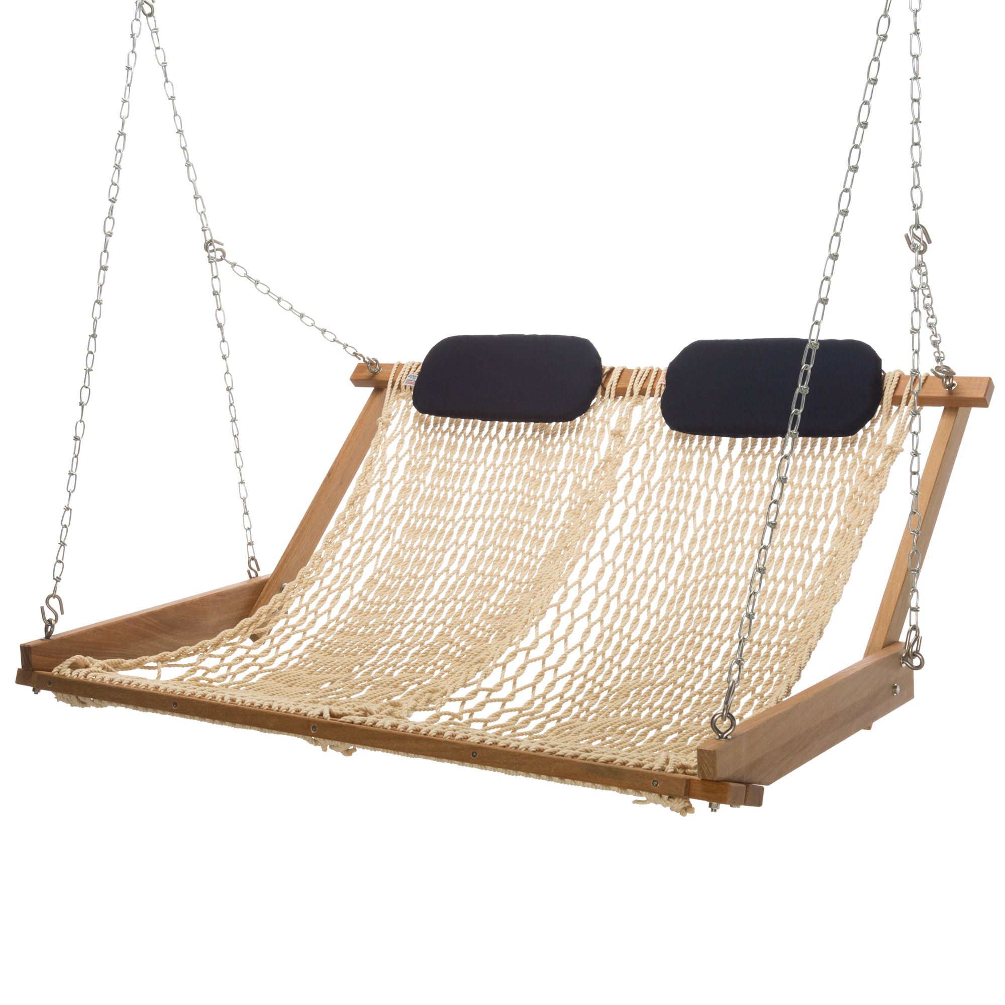 Hanging Swing Chair With Spreader Bar - Cotton Polyester Weave Rope ...